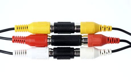 Rca Cable Plugs Transmission Audio Video Editorial Stock Photo Stock Image Shutterstock