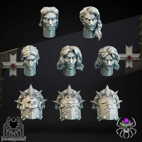 3d Printable The High Prefect Widow By Eightlegsminiatures