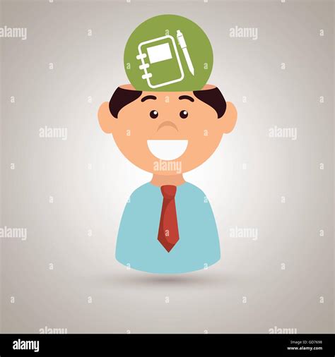 Man And Notebook Isolated Icon Design Stock Vector Image And Art Alamy Man And Notebook Isolated Icon Design Stock Vector Image And Art Alamy