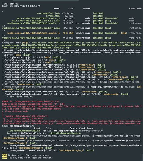 Storybook Build Error After Update 50 To 53 · Issue 9649 · Storybookjsstorybook · Github
