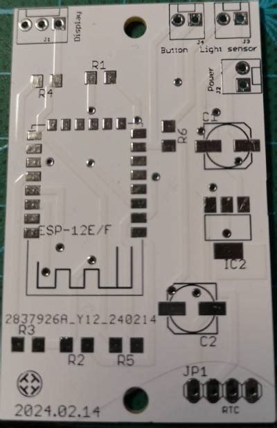 Github Seitanasseitanclock Ntp Clock Based On Esp 12f Esp8266