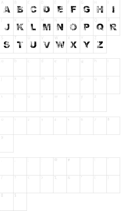 Wet Arial Light Font Details