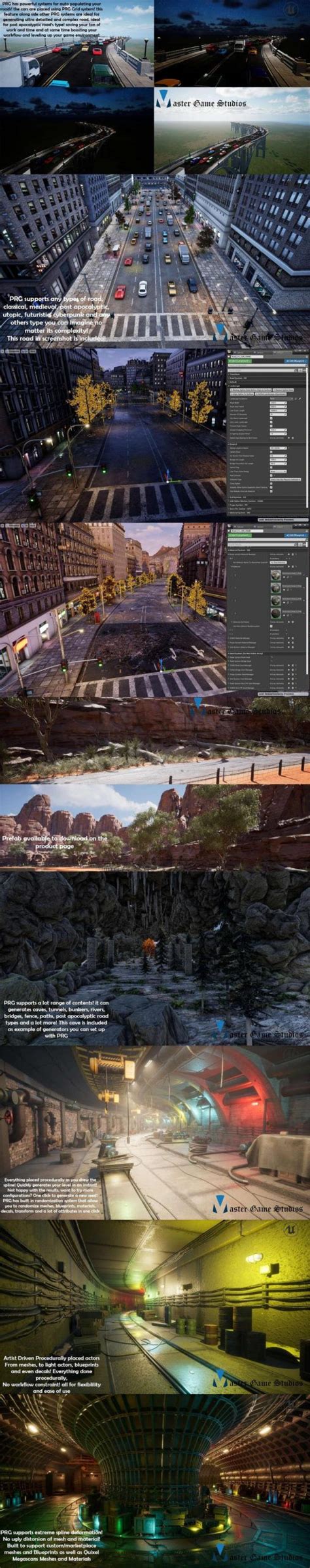 Procedural Road Generator Free High Quality Models