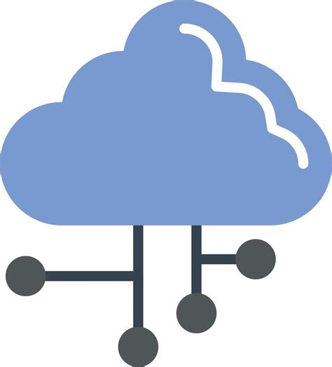Cloud Computing Flat Icon 13949942 Vector Art At Vecteezy