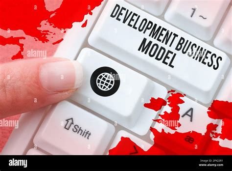 Text Sign Showing Development Business Model Business Overview