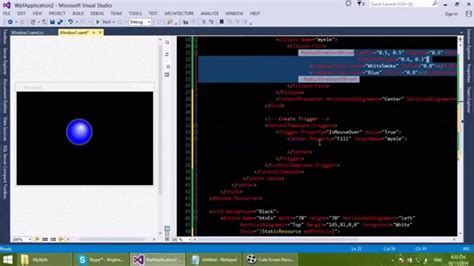 c wpf how to create 3d button youtube