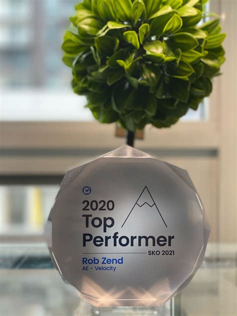 Rob Zend On Linkedin I Am Excited And Grateful To Have Received The 2020 Top Performer Account