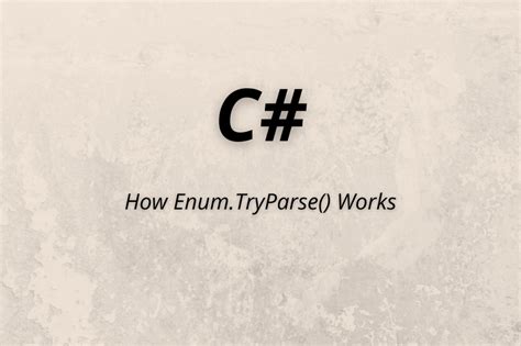 How To Use Enum In C Enum Is A Typed Constant That Is By George Wilson Feb 2025 Medium