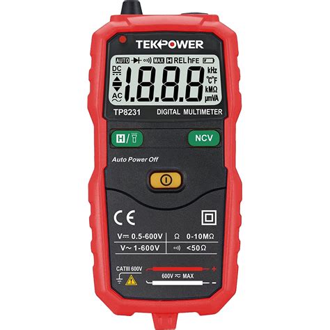 Tekpower Tp8231 Pocket Size Auto Rangeing Dmm With Non Contact Voltage Kaito Electronic Inc
