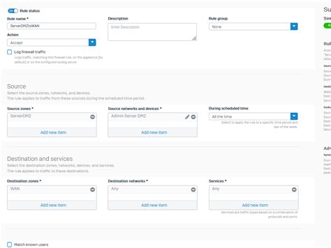 Sophos XG And Traffic Choosing Wrong Firewall Rule If Using SDWAN Rules To Far End