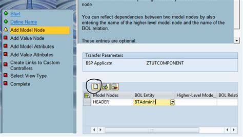 Sap Crm Webclient 3 Creating Table View For Line Items With Dependent