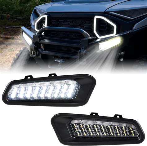 Sautvs Led Front Bumper Lights For Polaris Ranger Xd 1500 2024 2025 All Models