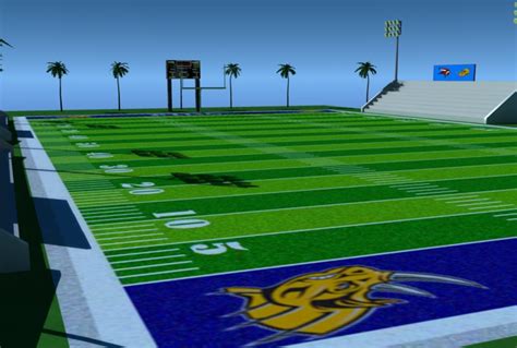 D Football Field Model