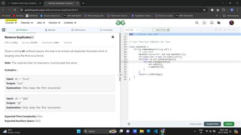Sahil Kushwaha On Linkedin Geekstreak2024 Codingchallenge