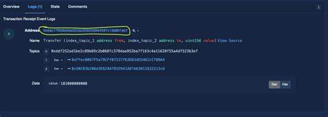 Unable To Decode Logs For Swap Transactions · Issue 5625 · Web3web3