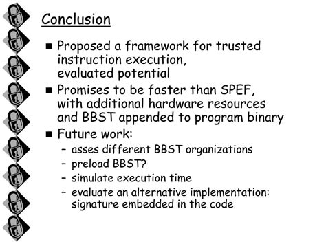 Ppt Preventing Unauthorized Code Execution With Instruction Streams Framework Powerpoint