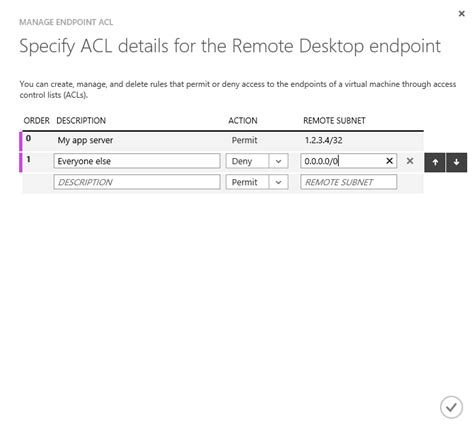 Configuring Sql Server Endpoint And Acl Access In Windows Azure