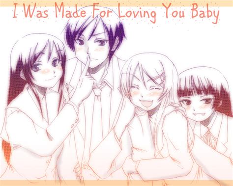 Gokou Ruri Kousaka Kirino Aragaki Ayase And Kousaka Kyousuke Ore No