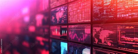 Dynamic Data Dashboard Displaying Vibrant Charts And Graphs For Analytical Performance In A