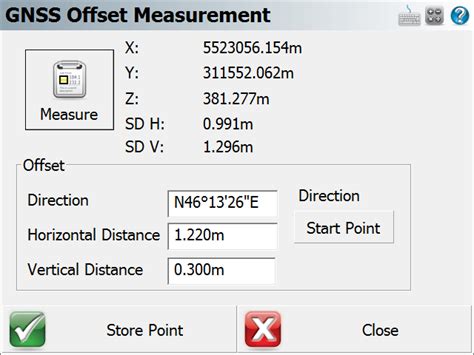 Offset Measurement