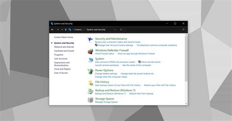 Windows Hides One Control Panel Feature But You Can Still Access It
