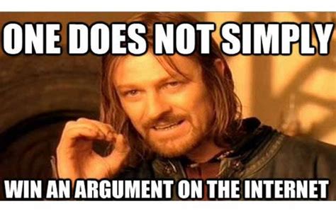 Internet Arguments Won Meme
