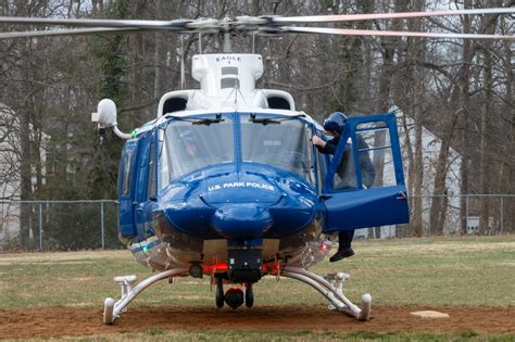 U S Park Police Helicopter Visits Wses West Springfield Elementary