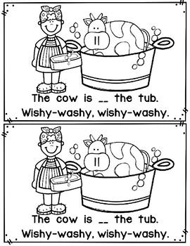 Mrs Wishy Washy Printables Worksheets Sketch Coloring Page