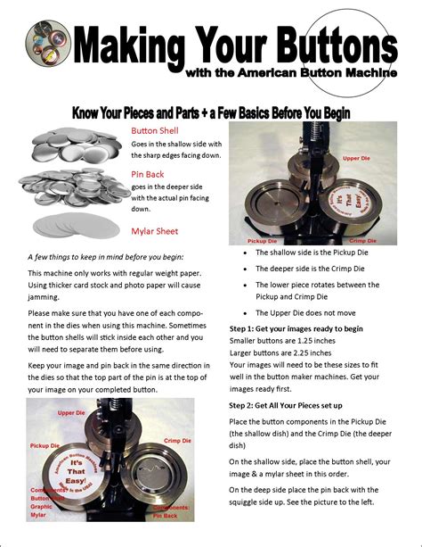 Makerspace Button Making Is All The Rage The Complete Button Making Index