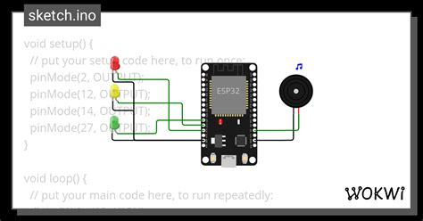 Redlightgreenlight Wokwi Esp32 Stm32 Arduino Simulator