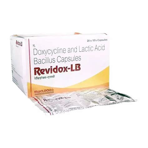 Doxycycline And Lactic Acid Bacillus Capsules Ip Packaging Size 1x10 At ₹ 133 Box In Nagpur