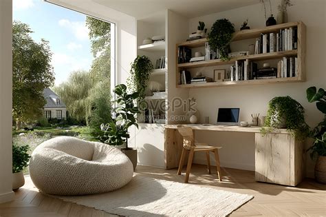 현대식 홈 오피스 디자인