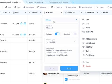 Ag Grid Integration With React With The Ability To Interact With Data