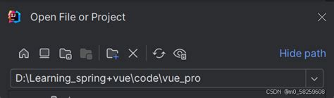 从0到1学习做项目搭建vue3项目vue3从0到1搭建项目 Csdn博客