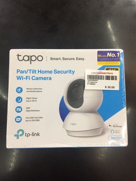 Tp Link Tapo Pan Tilt Home Security Wifi Camera Furniture Home Living Security Locks