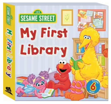 Sesame Street My First Library 6 Books