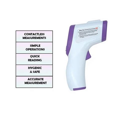 Non Touch Infrared Thermometer Response Time 0 5 Seconds At 999 Piece In Mavur