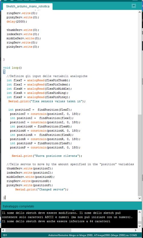 Arduino Mano Robotica Progetti Arduino