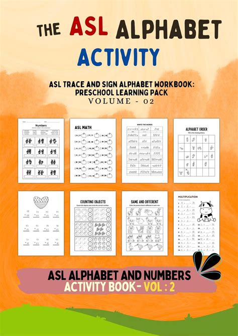 American Sign Language Alphabet Coloring Book