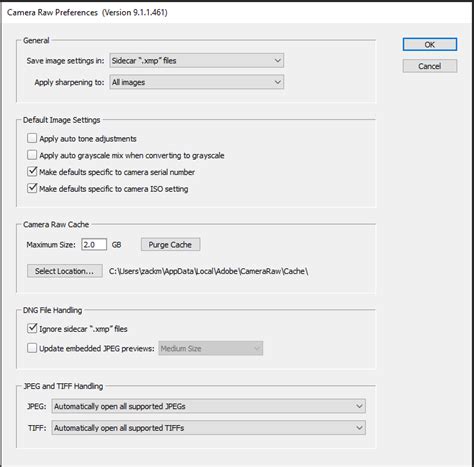solved can t open raw files within photoshop adobe community 9413822