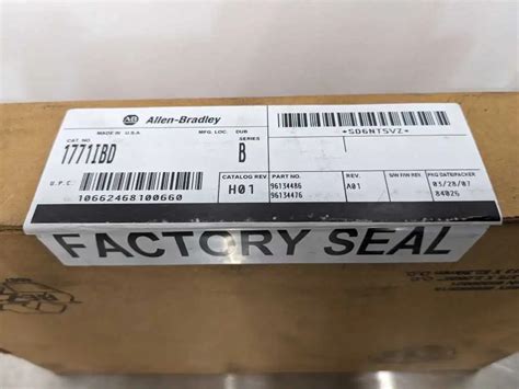 Allen Bradley IBD Input Module Ser B Factory Sealed NEO Surplus