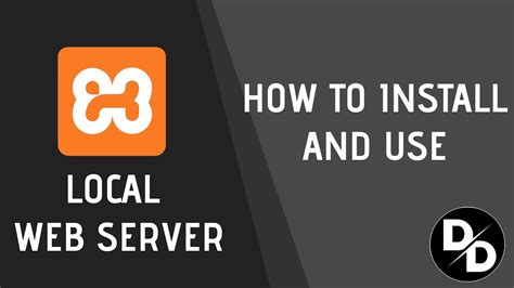 how to install a local web server xampp youtube