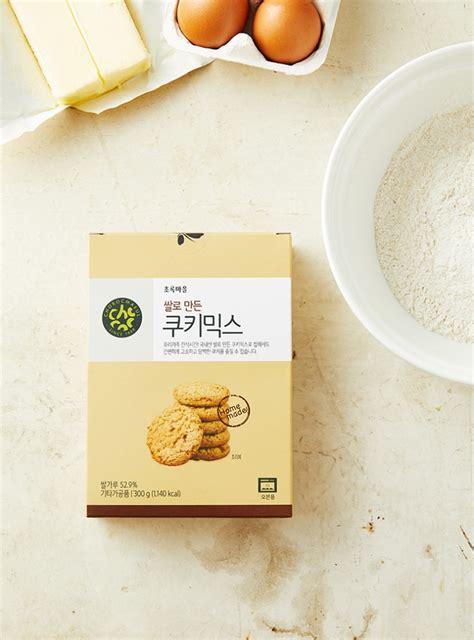 쌀로 만든 쿠키믹스300g 초록마을