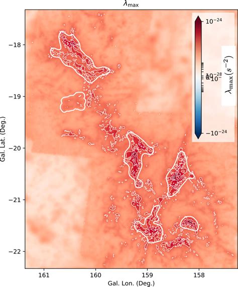 Maps Of The Eigenvalues Of The Tidal Tensor λ Max Towards The Perseus Download Scientific