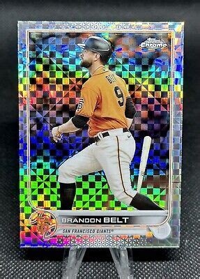 2022 Topps Chrome Brandon Belt 26 X Fractor Parallel San Francisco Giants Ebay