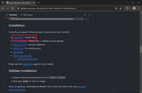 Python 윈도우에서 Pyenv 설치하기 Pyenv Win