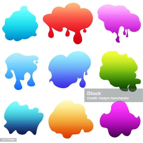 유체 디자인 모양 요소 디자인 벡터 배경 또는 액체 그라데이션 추상 기하학적 현대 스플래쉬 하프톤 물결 모양 세트 텍스트 복사 공간 전단지 및 로고 또는 브로셔를 위한