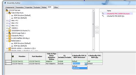 Solved Is It Possible Of The Assembly Bom To Use The Other Level Of