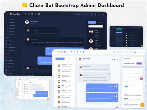 Chat Bot Admin Dashboard Responsive Bootstrap 5 Admin Template