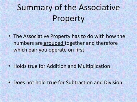 Commutative And Associative Properties Pptx